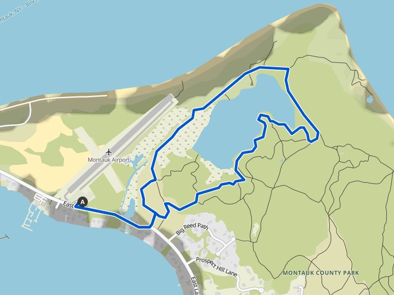 Loop do Big Reed Pond — Montauk County Park | trilha | komoot